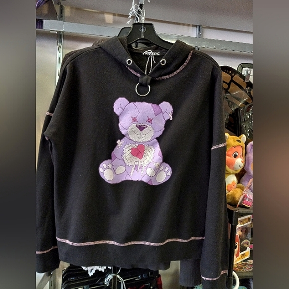 Hot Topic | Sweaters | Vintage Rare Y2k Hot Topic Gothy Teddy Undeady ...